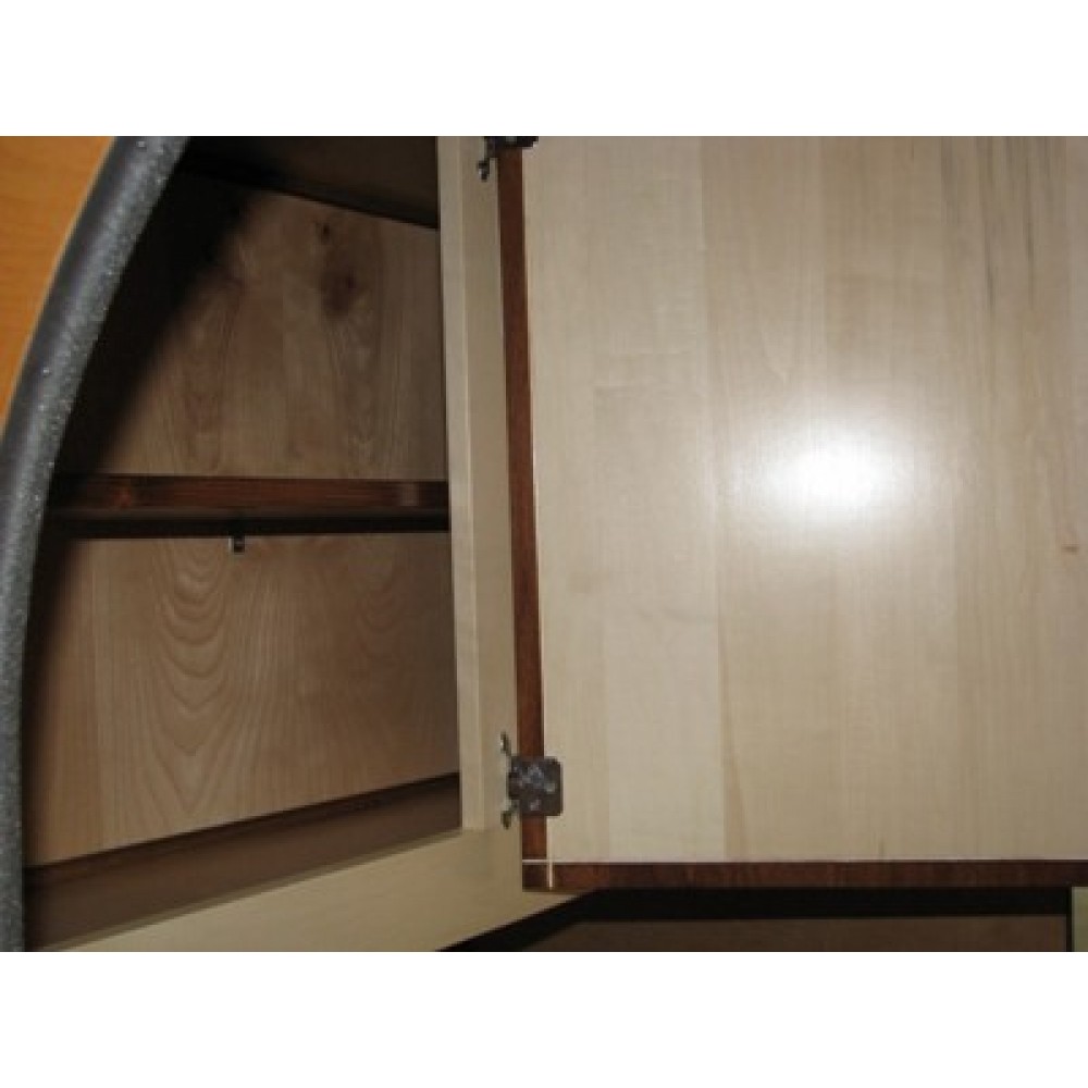 teardrop camper chrome hinges