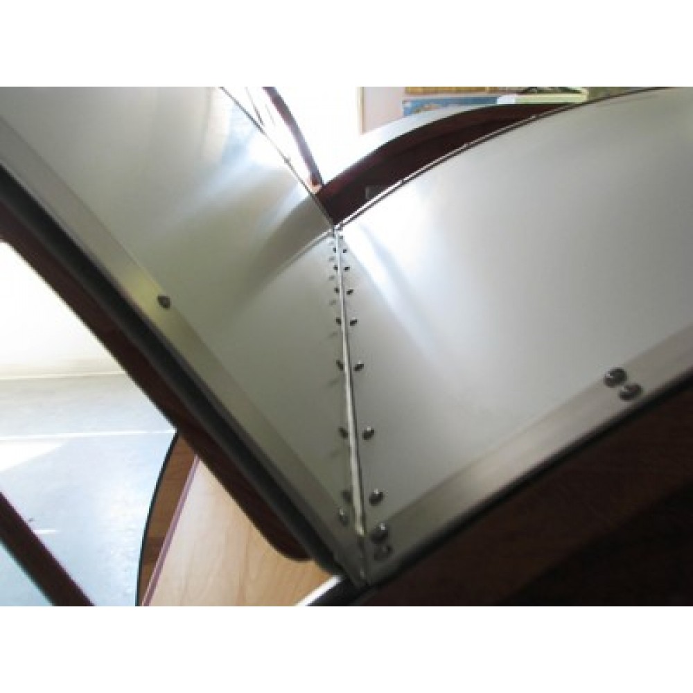 teardrop camper galley hinge