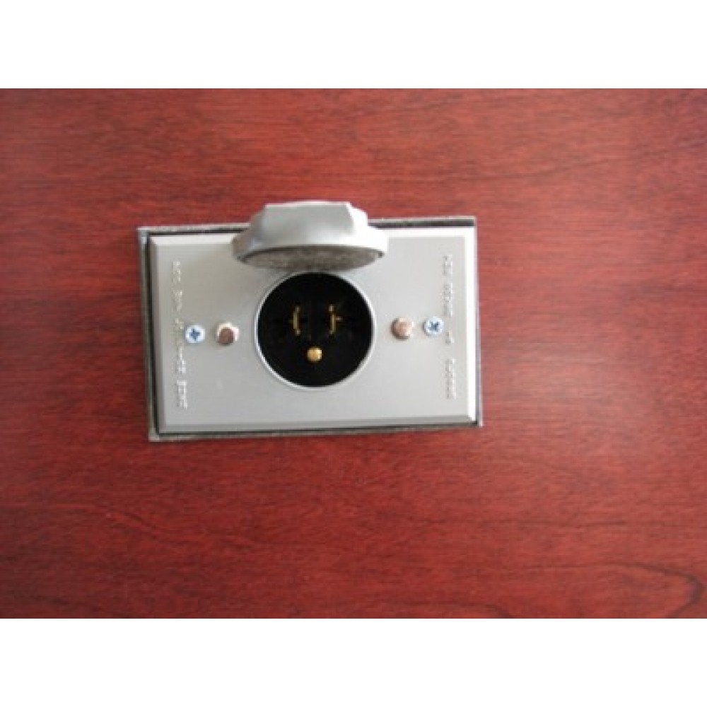 teardrop camper male power inlet 15 amp