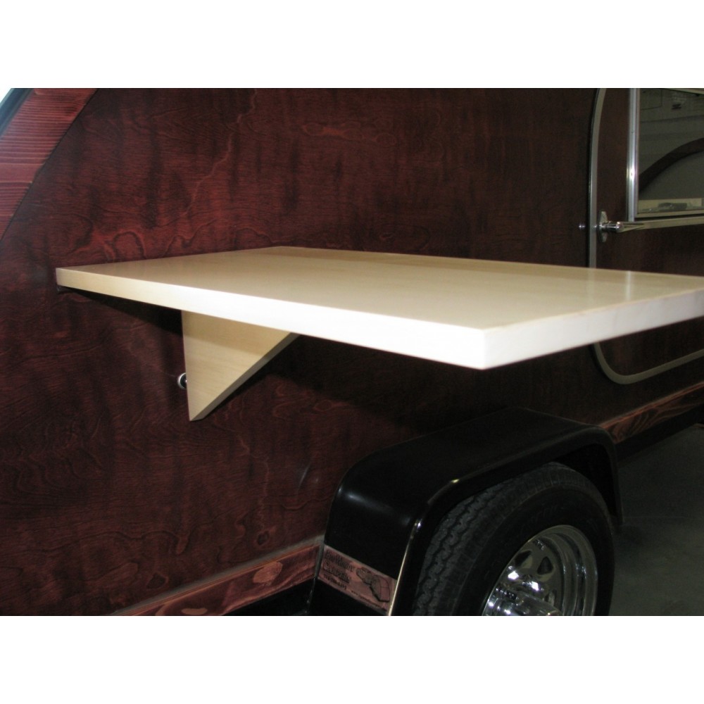 teardrop camper table support mount